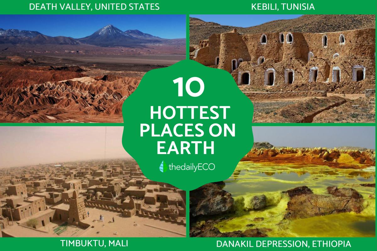 Top 10 Hottest Places on Earth - Photos and Facts