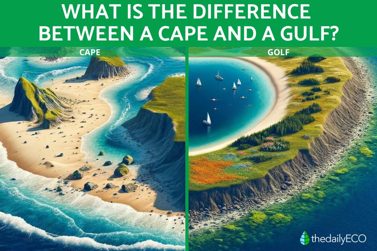 Difference Between Capes and Gulfs - Definition, Geography, Formation ...